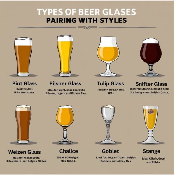 Beer Glasses: The Ultimate Guide To Choosing The Right Glassware - Food ...